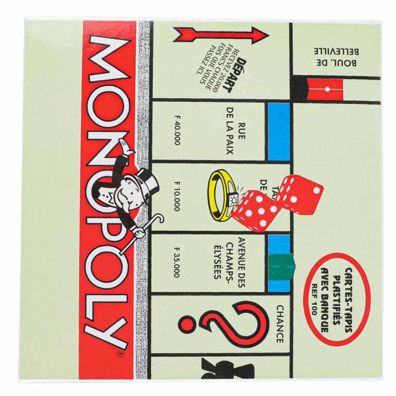 JEU DE MONOPOLY - VERSION FRANCAIS - PETIT MODELE